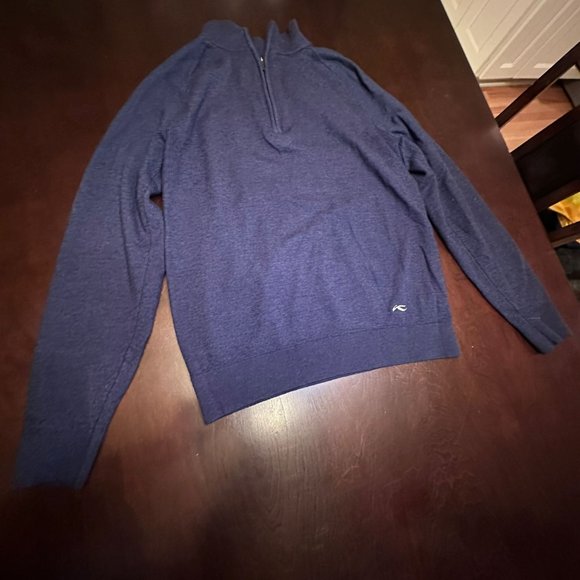 KJUS | Sweaters | Kjus Sweater Zip Wool Mens Medium Navy Blue | Poshmark